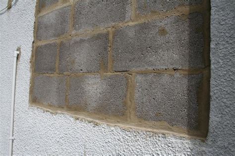 Tyrolean Render On Breeze Block DIYnot Forums