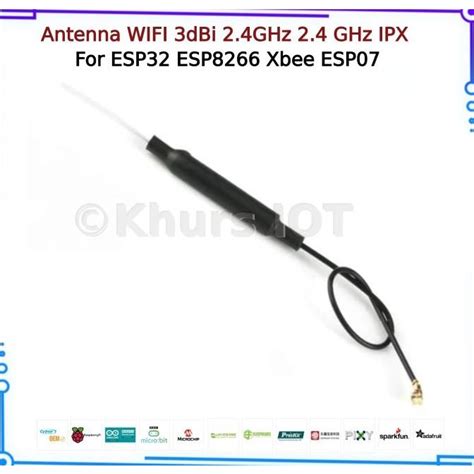 Jual Antenna Wifi 3dbi 2 4ghz 2 4 Ghz Ipx Antena Ipex Esp32 Esp8266 Xbee Shopee Indonesia