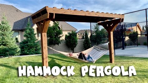 Pergola Hammock Kit At Henry Lymburner Blog