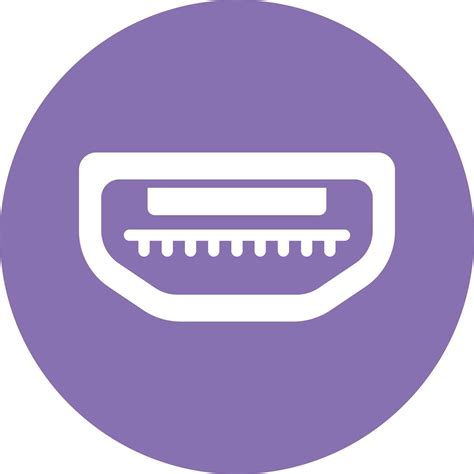 Usb Port Vector Icon Design Illustration 33868556 Vector Art At Vecteezy