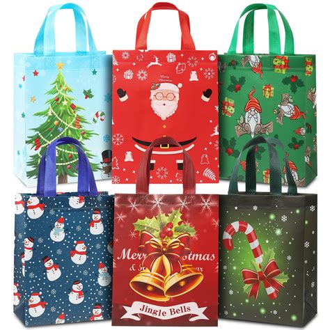 Yangte 24 Pack Small Christmas T Bags Bulk Holiday T