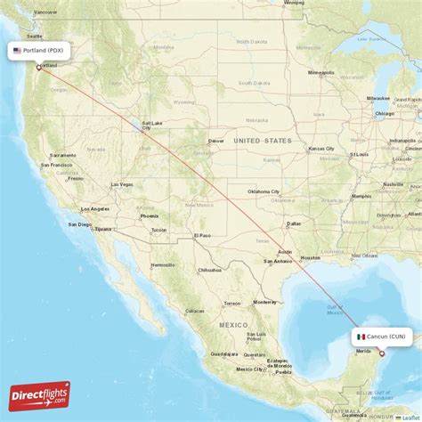 Direct Flights From Portland To Cancun Pdx Cun