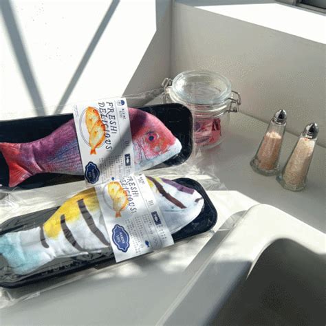 🚀로켓배송 행운부적증정🚀 리얼 생선 옥돔 열대어 물고기 파우치 관종력max 필통 에이블리