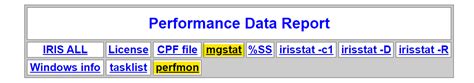 Enjoy Checking Intersystems Iris Performance With A Useful Tool Mypbuttons