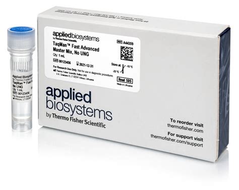 Applied Biosystems Taqman Fast Advanced Master Mix For Qpcr No Ung 1
