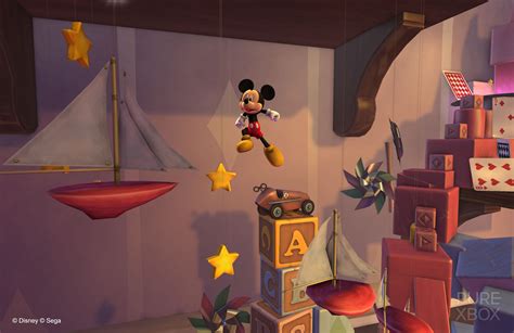 Disney Castle Of Illusion Starring Mickey Mouse 2013 Xbox 360 Game Pure Xbox