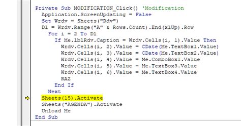 UserForm Pour Agenda Excel Forum Formule Excel