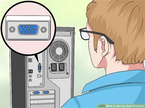 How To Set Up Dual Monitors With Pictures Wikihow