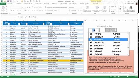 Excel Vba Comment Utiliser Le Contrôle Activex De Type Combobox Youtube