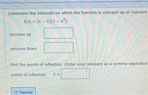 Solved Determine The Intervals On Which The Function Is Chegg Com