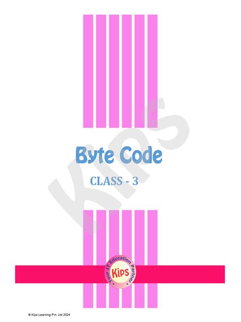 Byte Code 3 Answer Key Pdf Window Computing Computing