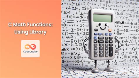 C Math Functions Using Library Codelucky