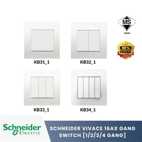 Schneider Electrica Vivace 16a 250v Switch Socket Wang Thong Hardware Online Store