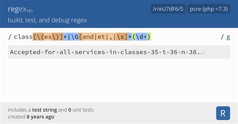 Regex101 Build Test And Debug Regex
