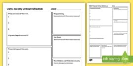 OSHC Activity Plan Template