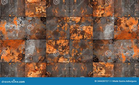 Grunge Rust Wall Seamless Background High Resolution Texture Stock Photography CartoonDealer