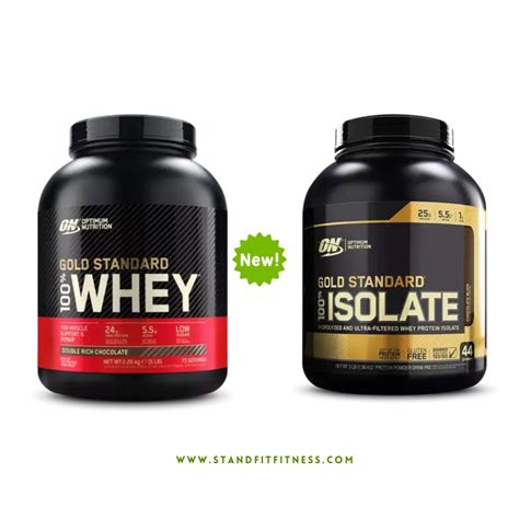 Difference Between The Whey Protein And Isolate Standfitfitness