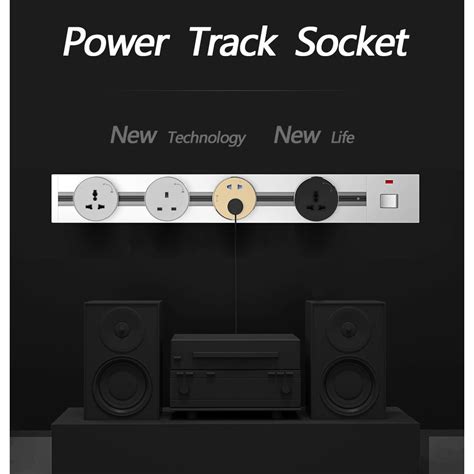 Power Track Socket New Technology Waterproof Socket Removable Safety Track Socket The Track