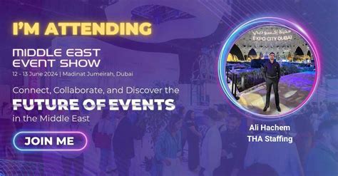 Ali Hachem On Linkedin Middle East Event Show 2024