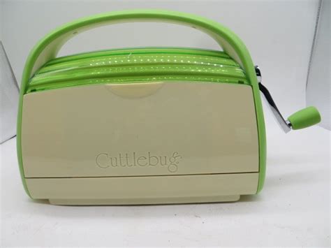 Great Lakes Vntg Cuttlebug Manual Embossing And Die Cutting Machine