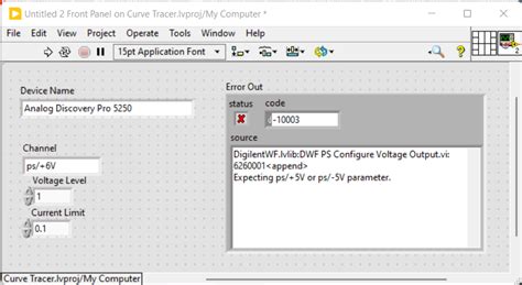 Adp 5250 Labview Power Supply Issue Labview Digilent Forum