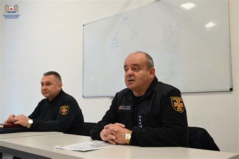 Відбулася зустріч заступника начальника з реагування на надзвичайні ситуації ГУ ДСНС України у