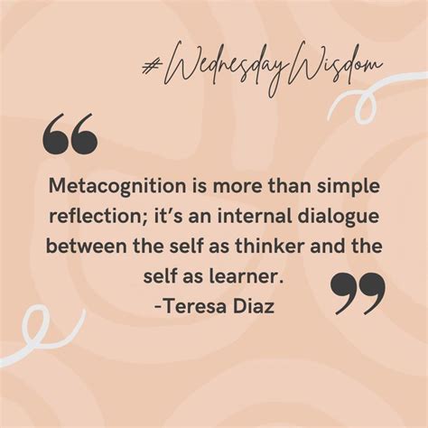 Metacognition Draws Upon An Awareness Of Our Own Thinking Processes To
