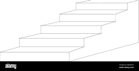Stairs Logo Stock Illustration Design Stock Vector Image Art Alamy