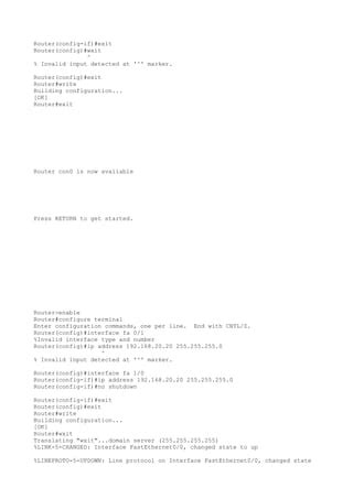 Setting Packet Tracer TXT Operating Systems Computer Software And Applications