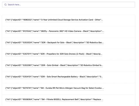 With React Searchkit