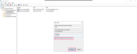 Step By Step To Add DNS A PTR Record In Windows Server 2019 Base HackerXone
