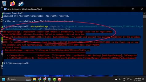 How To Fix Add Appxpackage Deployment Failed With Hresult 0x80073cff Or