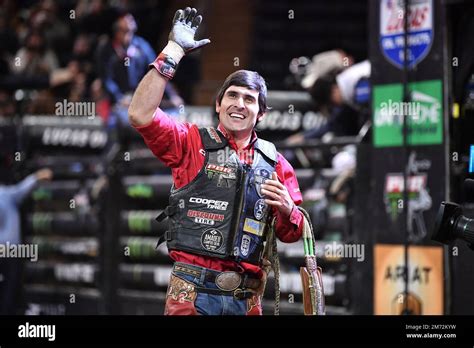 New York Usa 06th Jan 2023 Professional Bull Rider And Three Time