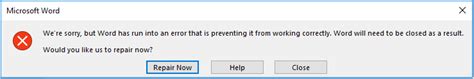How To Fix We Are Sorry But Word Has Run Into An Error Minitool