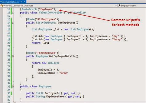 Netfreak Route And Route Prefix Web Api 2