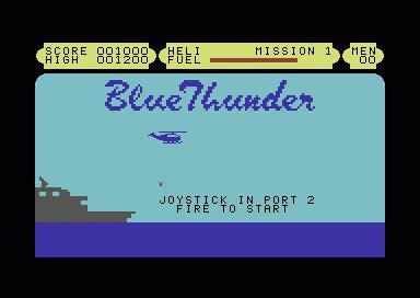 CSDb Blue Thunder By Antisoft CSDb Blue Thunder By Antisoft