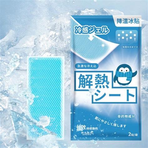 Cool Fever Patch For Sudden Fever 2 Sheets Shopee Malaysia