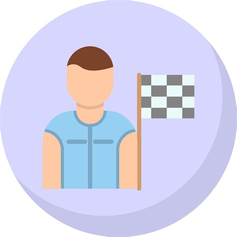 Flagman Vector Icon Design 21298337 Vector Art At Vecteezy