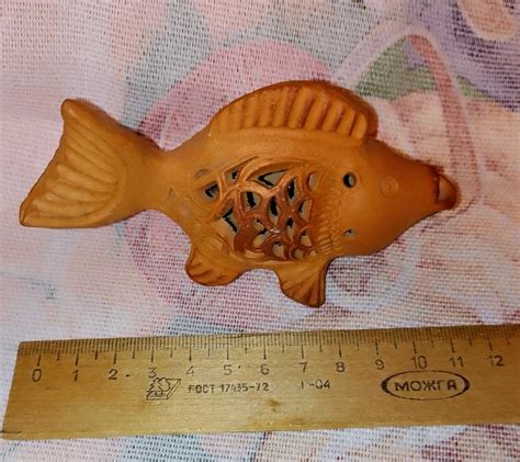 Керамічна рибка — ціна 70 грн у каталозі Статуетки Купити товари для дому та побуту за доступною