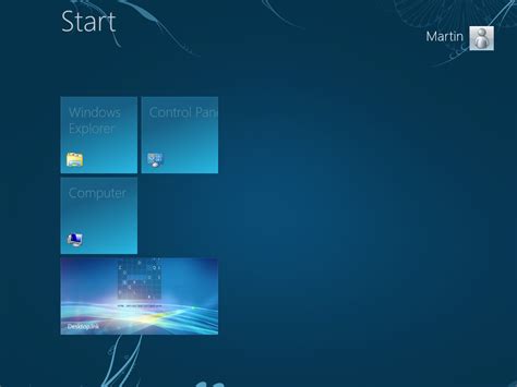 Windows 8 Start Menu Evolution — Martin Nobel