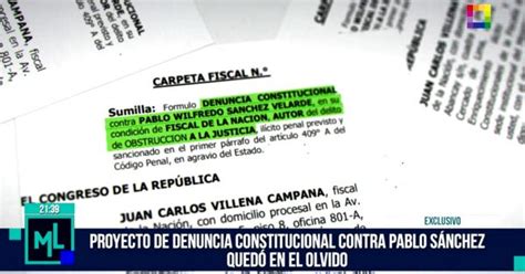 Existía Un Proyecto De Denuncia Constitucional Contra Pablo Sánchez Revela Milagros Leiva