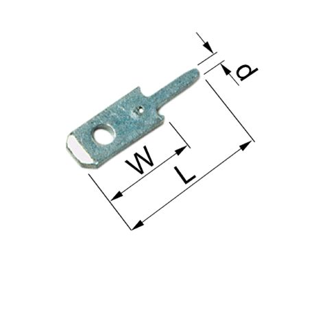 Elpress 12610 Uninsulated Solder Tab With 1 Pin E Tech