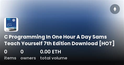 C Programming In One Hour A Day Sams Teach Yourself 7th Edition