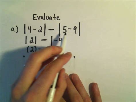 Absolute Value Expression Worksheet Pdf