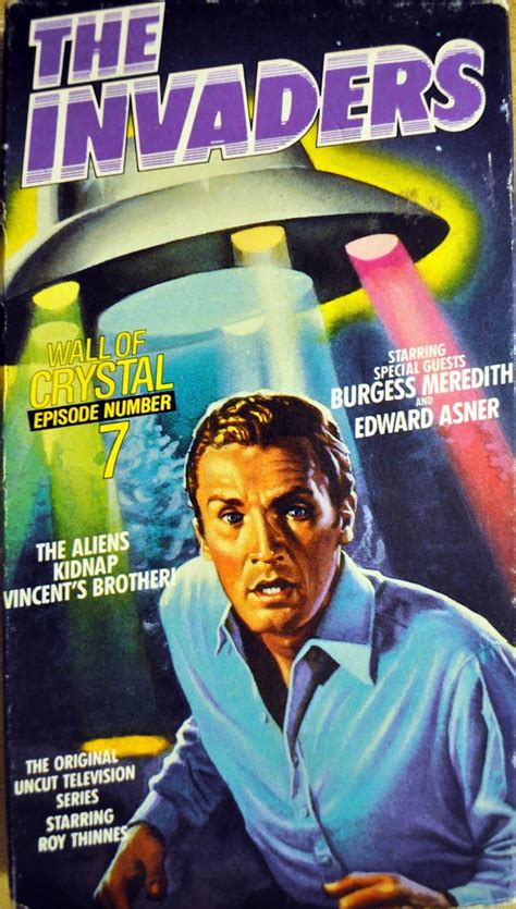 The Invaders 1967 Starring Roy Thinnes Vhs Cover Sci Fi Tv