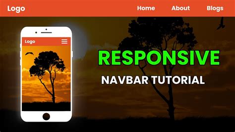 Build Responsive Navbar Youtube
