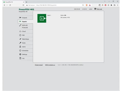 Powerpdu 4ks Netio Products Smart Power Sockets Controlled Over Lan