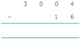 Subtraction Of Whole Numbers