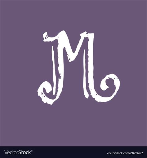 The Letter M In Different Fonts Teto Temporary Tattoos Letter M
