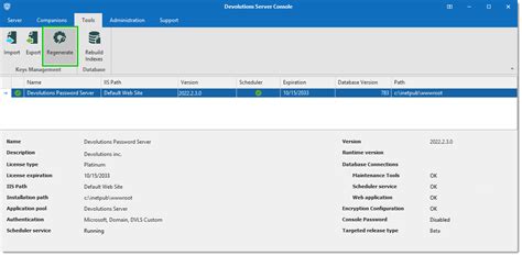 How To Export And Regenerate Encryption Keys In Devolutions Server Devolutions Blog